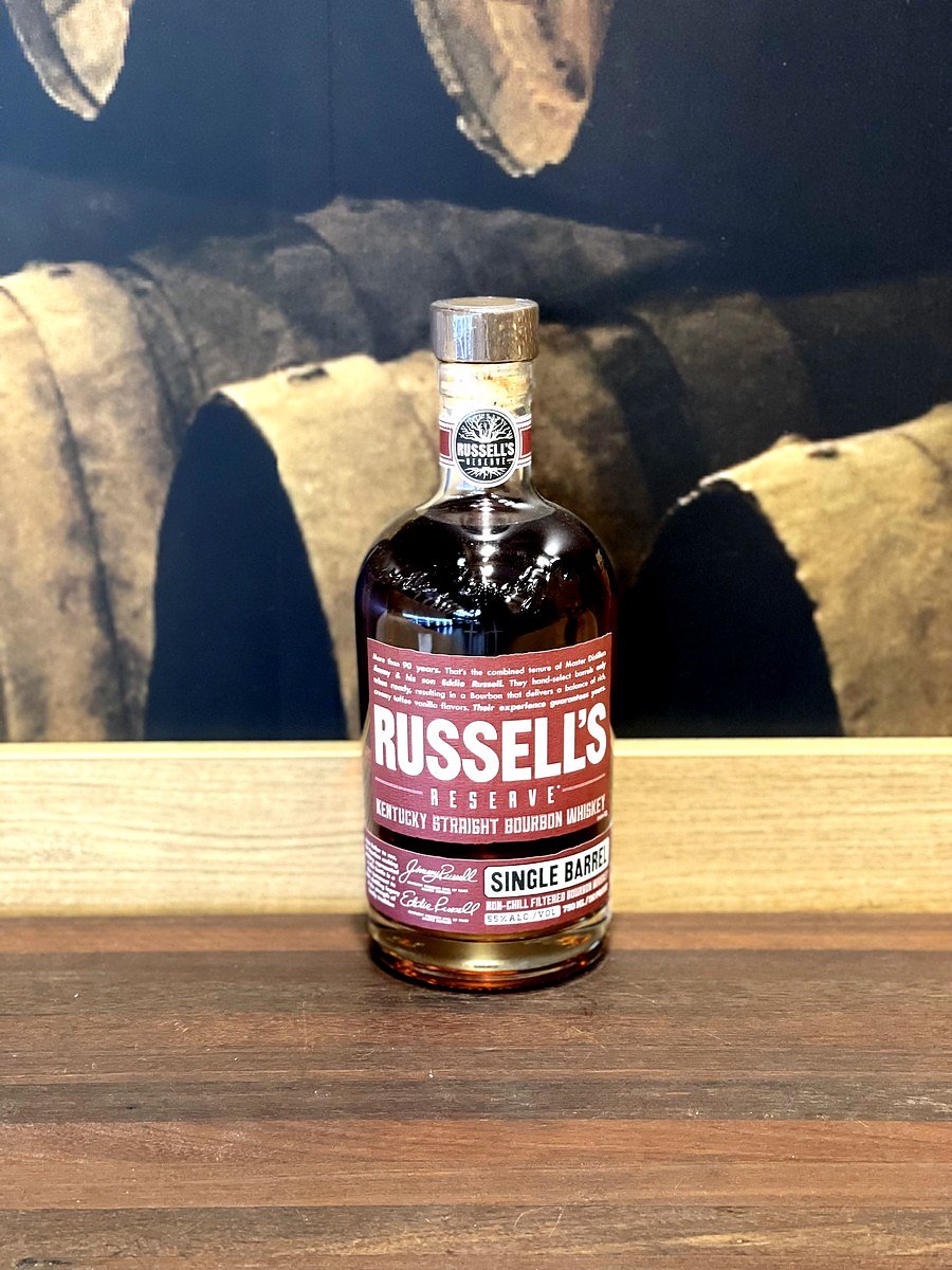 Russels Single Barrel Bourbon 750ml, Bourbon, Spirits. Perth Bottle ...