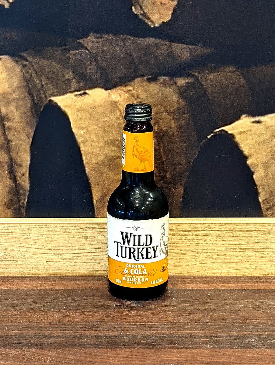 Wild Turkey Cola Stbs 330ml, Premix and RTD. Perth Bottle Shop Online ...
