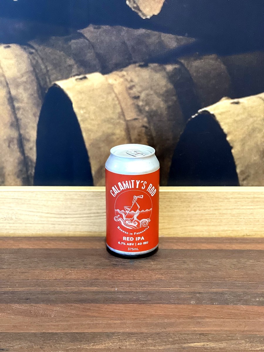 Calamity's Rod Red IPA 375ml, Craft, Beer. Perth Bottle Shop Online ...