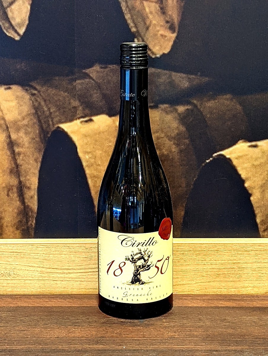 Cirillo 1850 Old Vine Grenache 750ml, Red Varietals, Red Wines. Perth ...