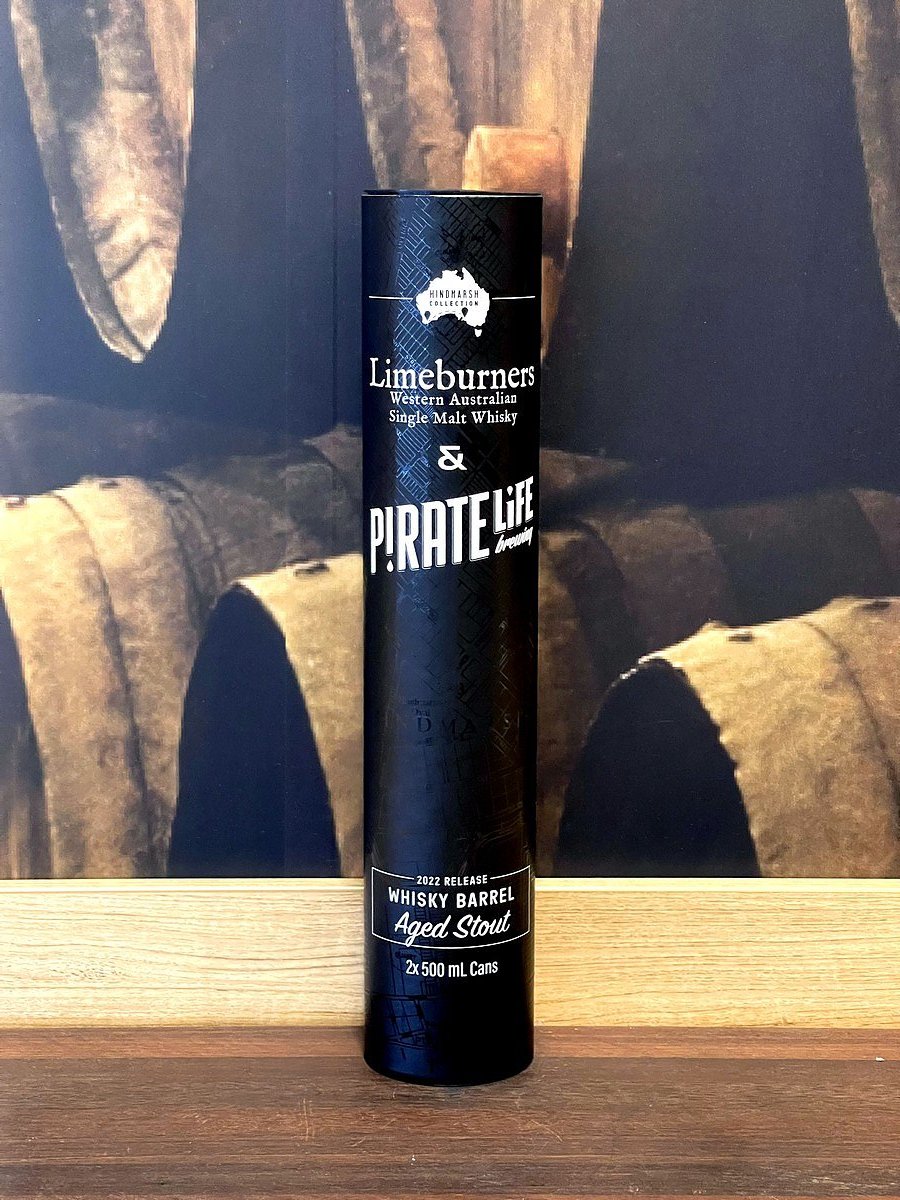 Pirate Life Limeburners Whisky Barrel Aged Stout 2 x 500ml, Craft, Beer ...