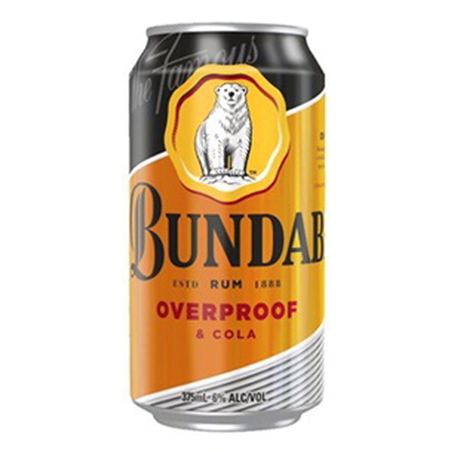 Bundaberg O.P. Rum And Cola 6% 375ml Can