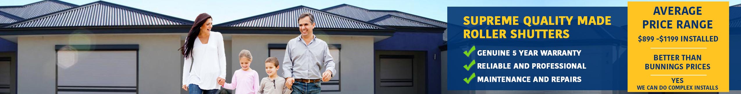 Roller Shutters Perth, Classic Shutters FREE Measure and Quote Today