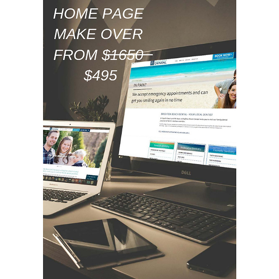 GTP Specials - Homepage makeover