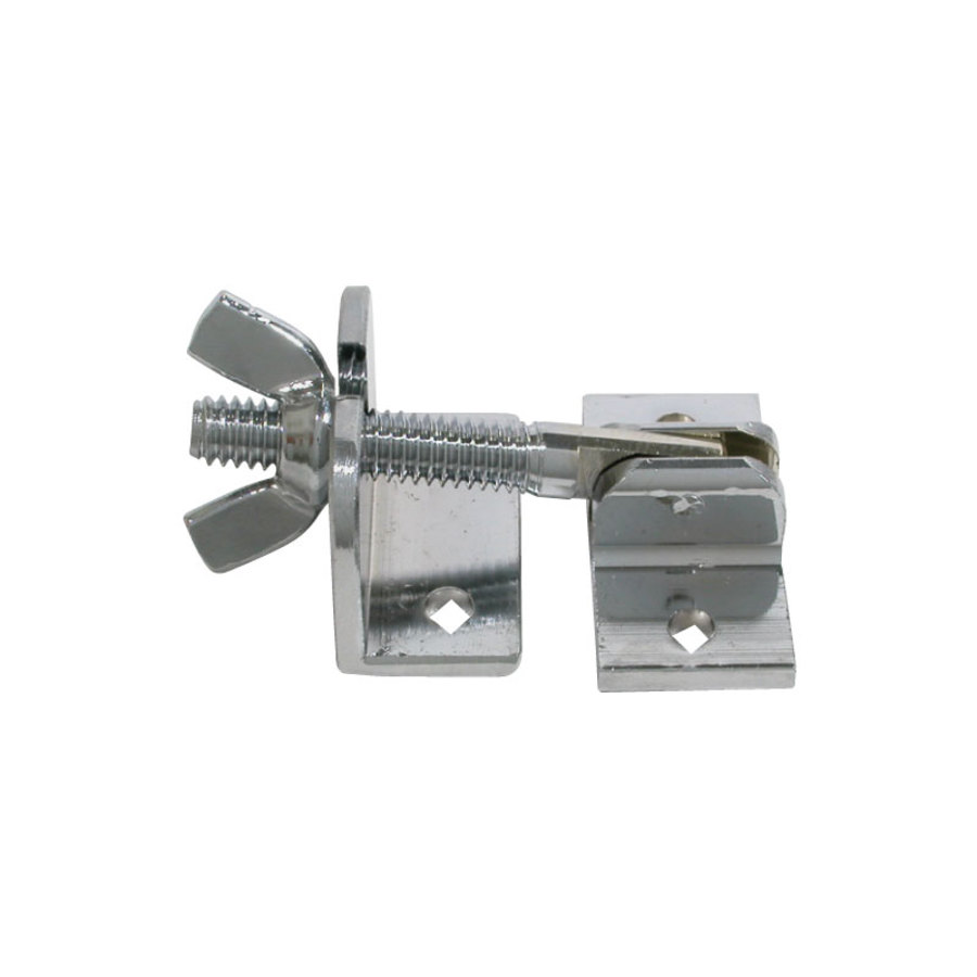 Catch Screw Down C/P Brass 70mm - Door Locks and Catches