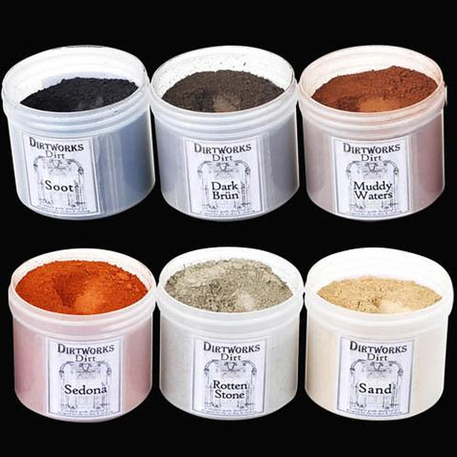 Dirtworks Powders - Soot 4oz - DWDS-4